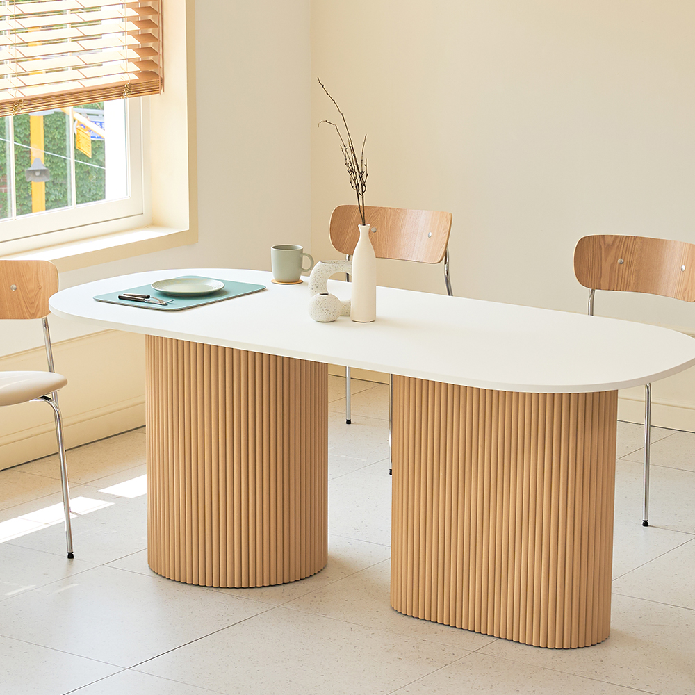 POOM | [FENIX] 템바보드 룽고 1800 내추럴 테이블