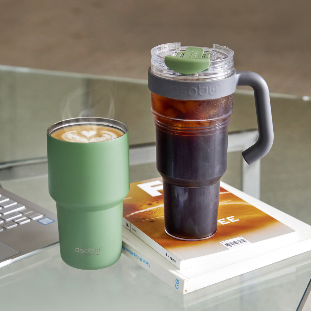 POOM | 아소부 스테인레스 스트로우 텀블러 익스플로러 1L