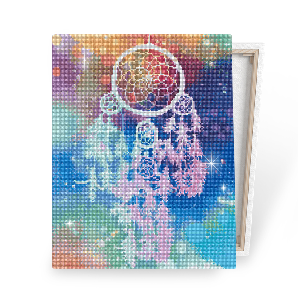 POOM | DIY캔버스형 보석십자수 40x50cm 매직드림캐쳐