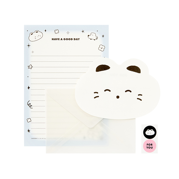 POOM | 고양이 편지지 (02006136)