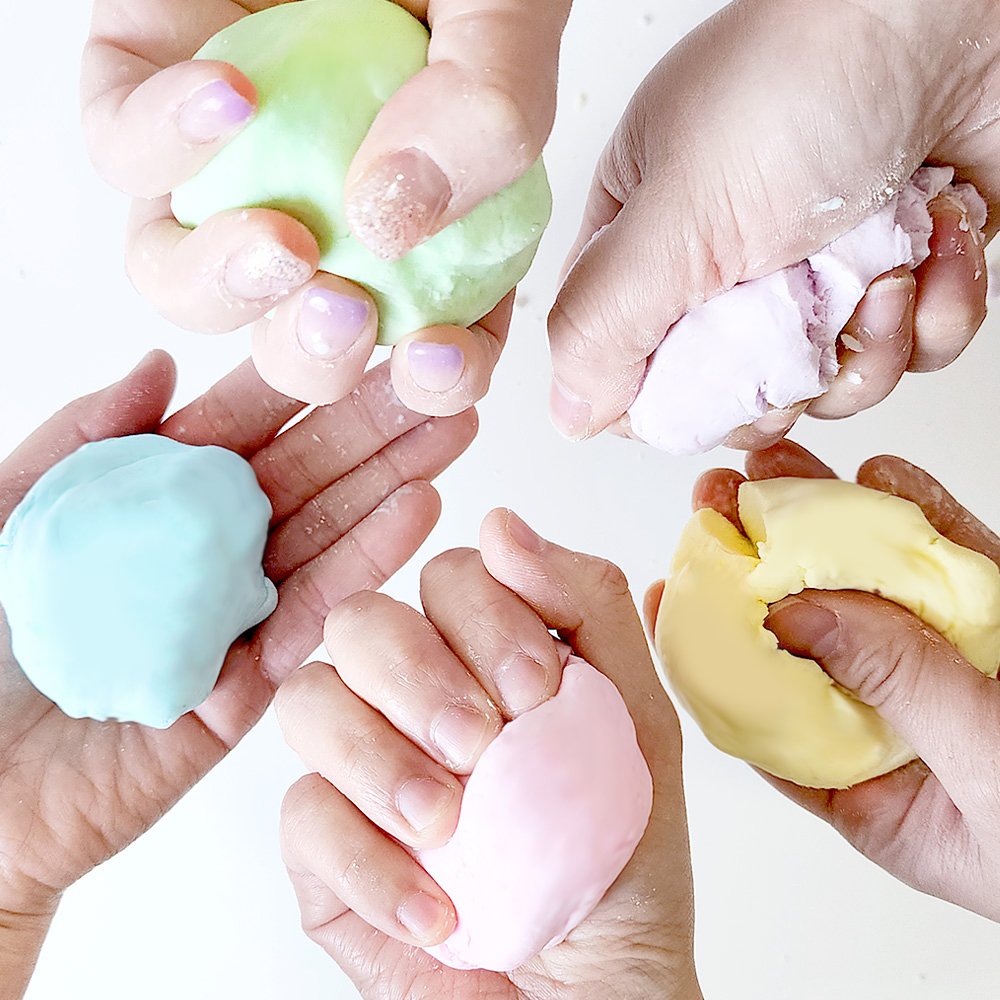 POOM | 말랑 구름반죽 비누만들기 diy 키트 (5인)kit 오감놀이