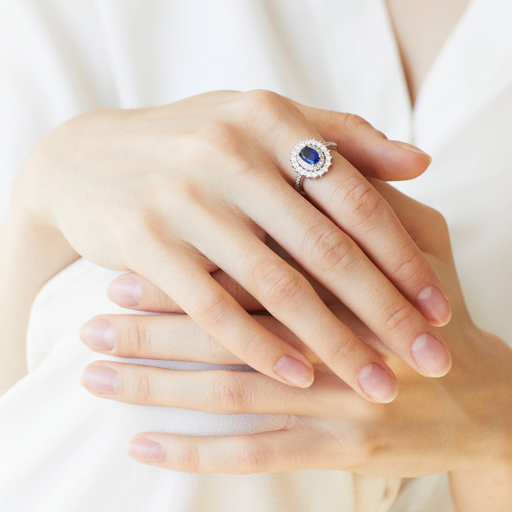 POOM | 볼테이 클래식 블루포인트 실버925반지