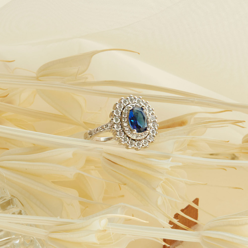 POOM | 볼테이 클래식 블루포인트 실버925반지