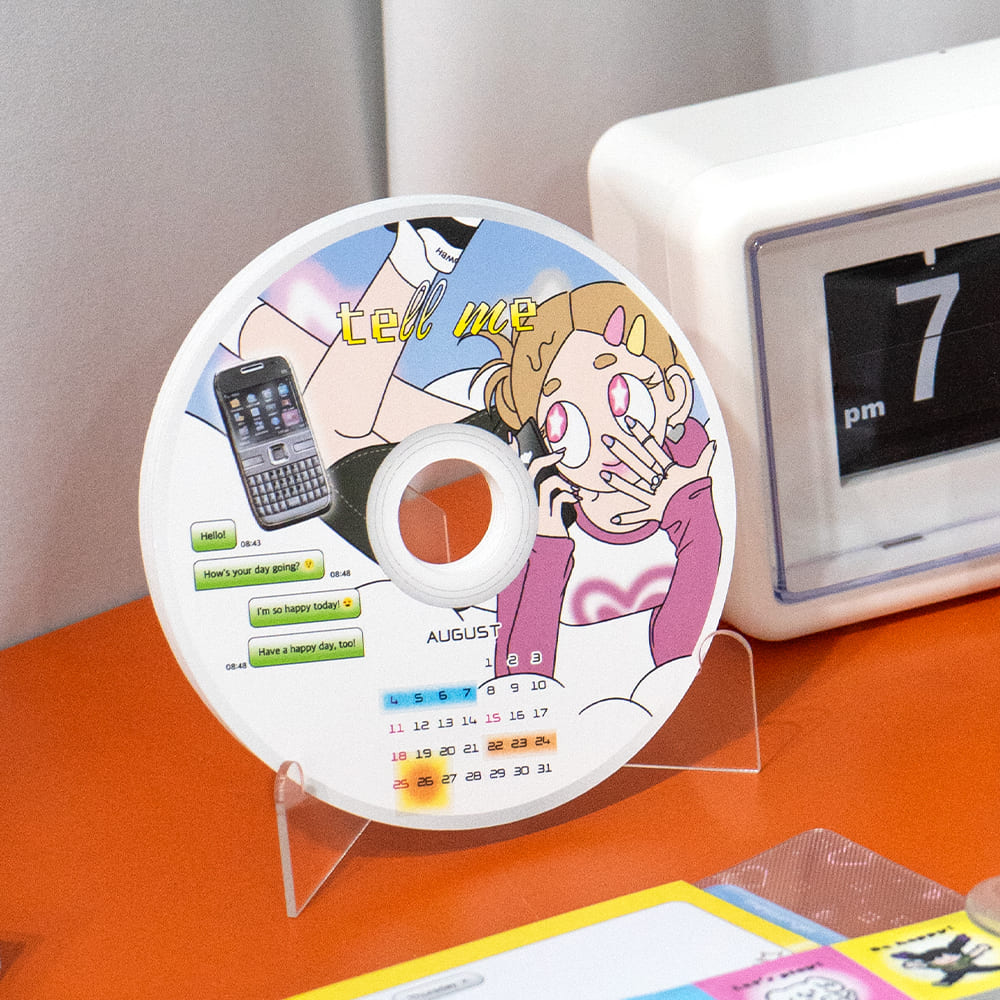 POOM | 루카랩 2024년 돈워리비해피 CD 캘린더