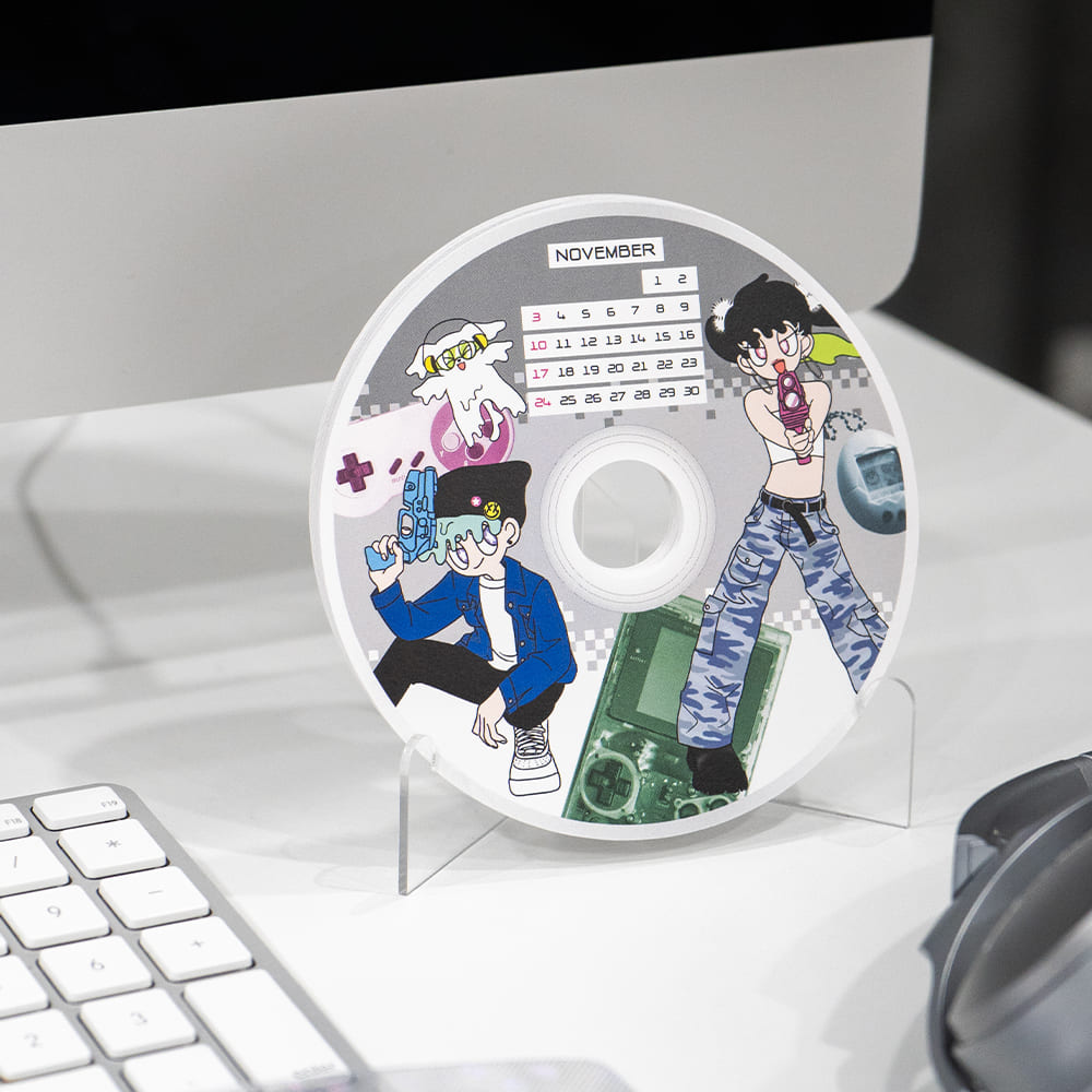 POOM | 루카랩 2024년 돈워리비해피 CD 캘린더