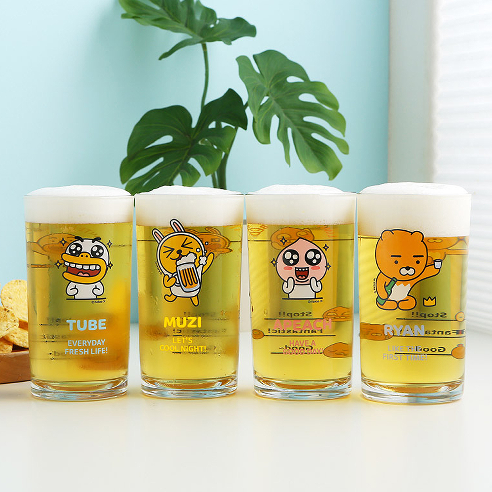 POOM | 카카오프렌즈 소맥잔 4P