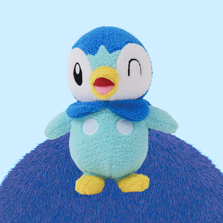 POOM | 포켓몬스터 컬리 팽도리 봉제인형 25cm