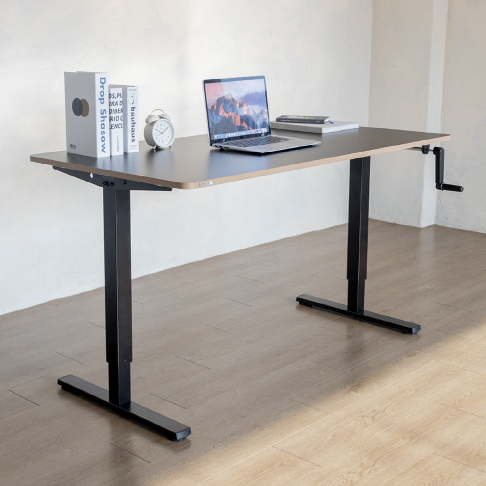 POOM | 핏쳐 M1 PLUS 수동식 커스터마이징 모션 데스크 1600