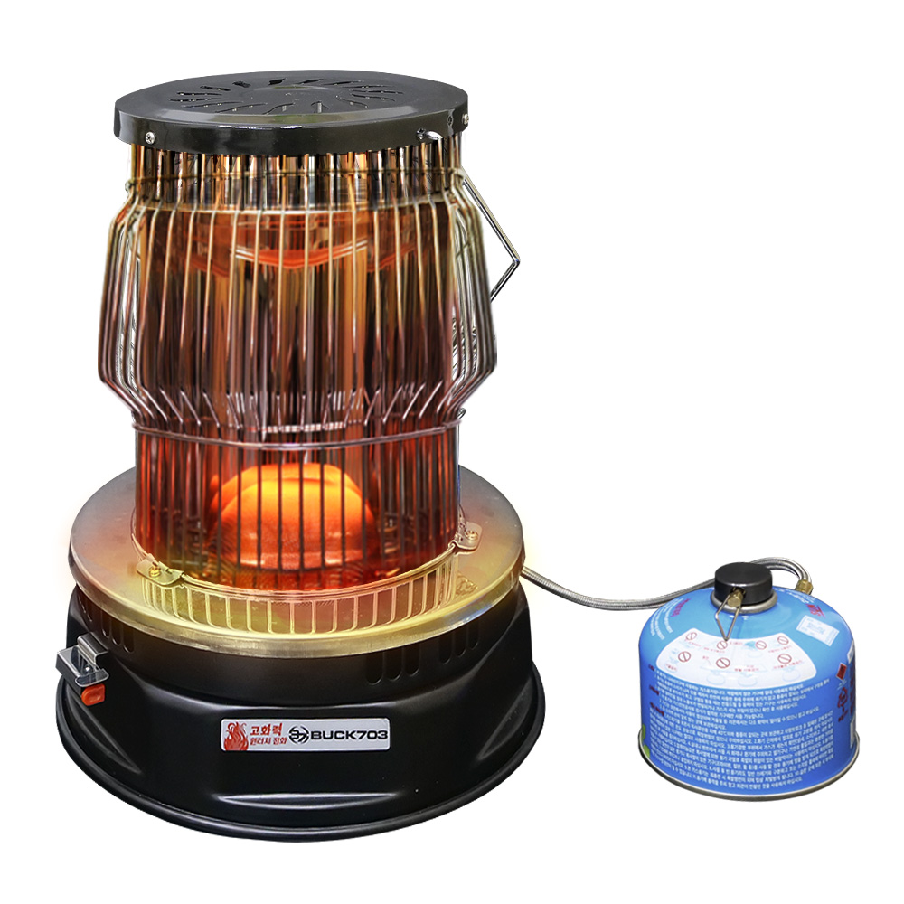 POOM | BUCK703 고화력 휴대용 가스난로+가방(분리형)