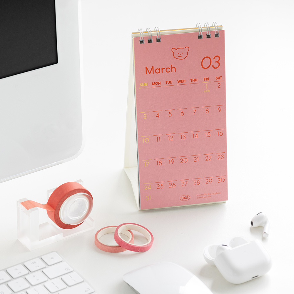 POOM | 2024 365 데스크 캘린더