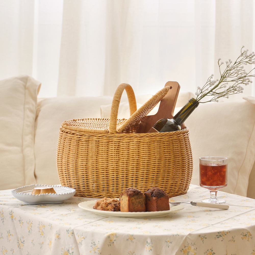 POOM | 플릿 피크닉 바구니 (3color)