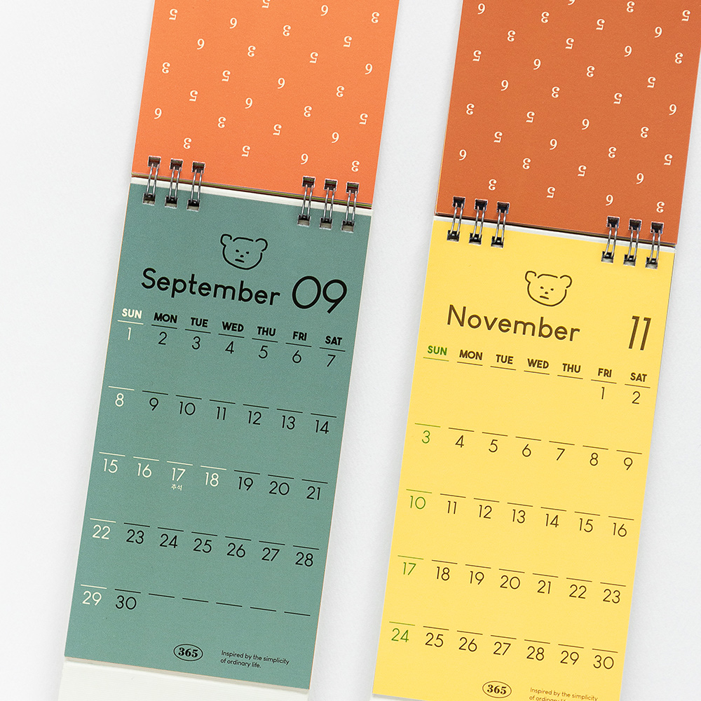 POOM | 2024 365 데스크 캘린더