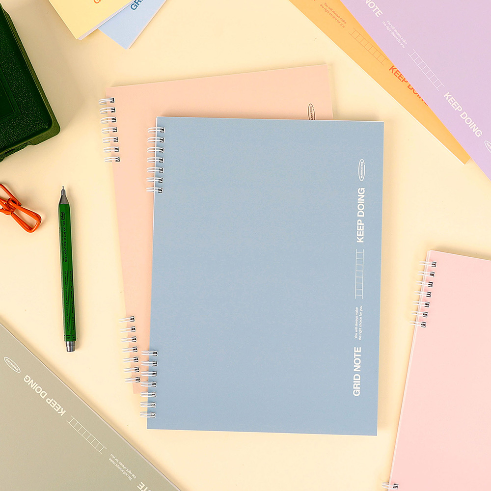 POOM | B5 킵두잉 스프링 그리드 노트 Ver.2
