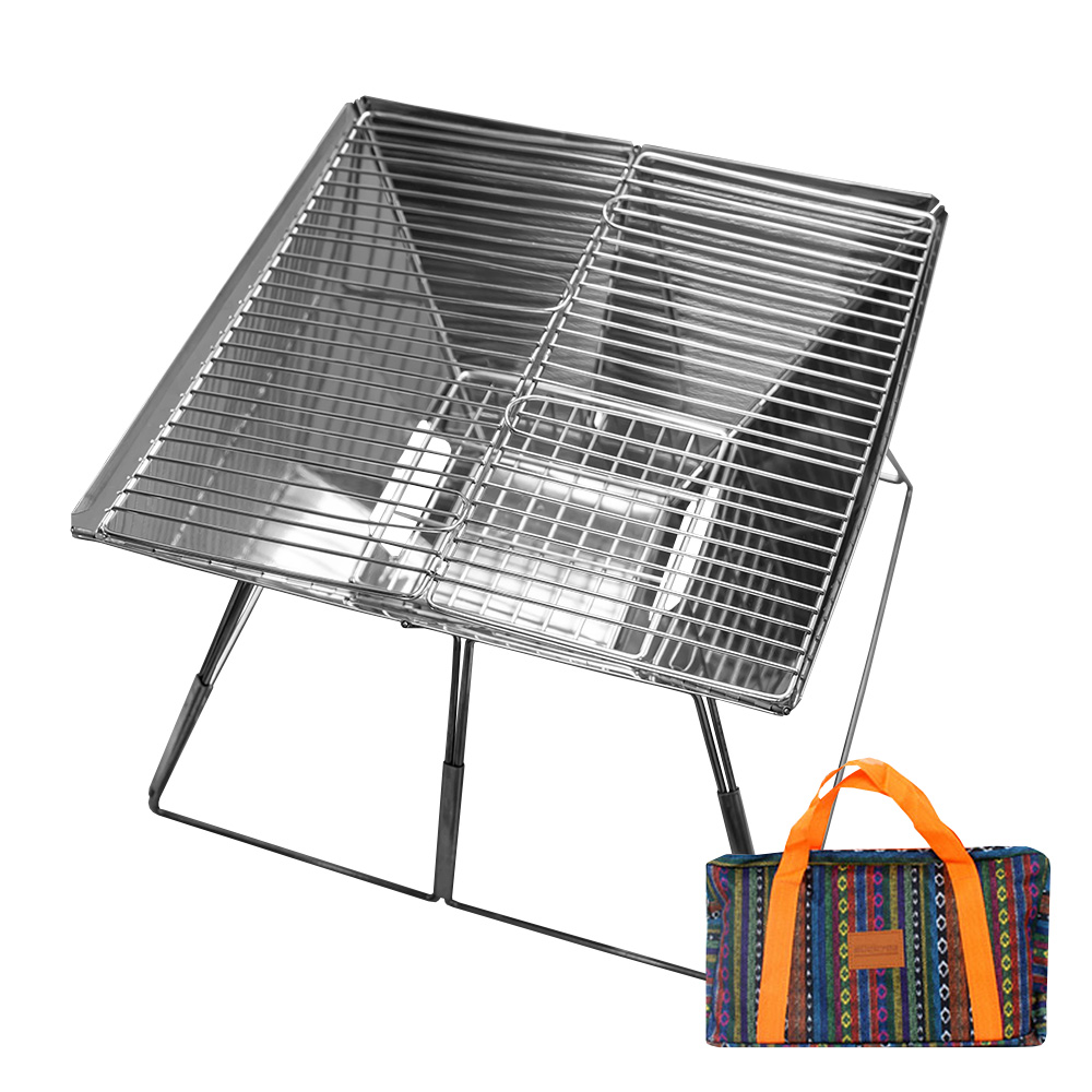 POOM | BUCK703 특가 SALE 접이식 캠핑화로대 420x420 불멍