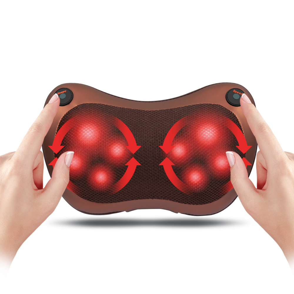 POOM | LED 온열 목안마기 목마사지기 / 롤링 마사지 CYGA300