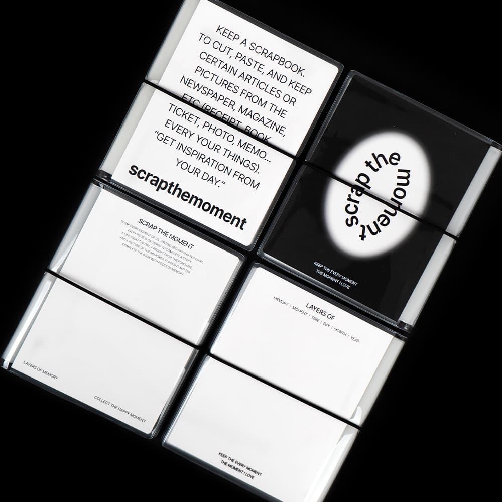 POOM | 루카랩 스크랩 더 모먼트 (4x6 / 2x6) 네컷앨범