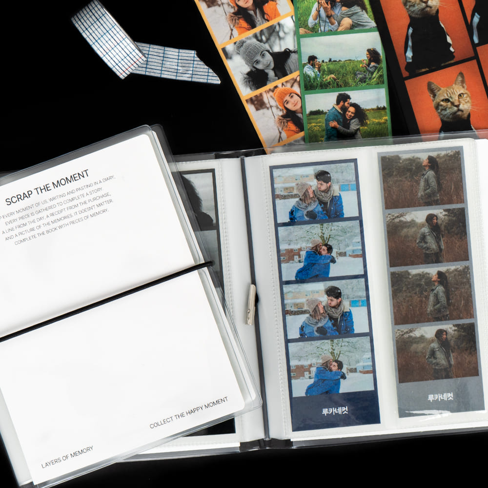 POOM | 루카랩 스크랩 더 모먼트 (4x6 / 2x6) 네컷앨범