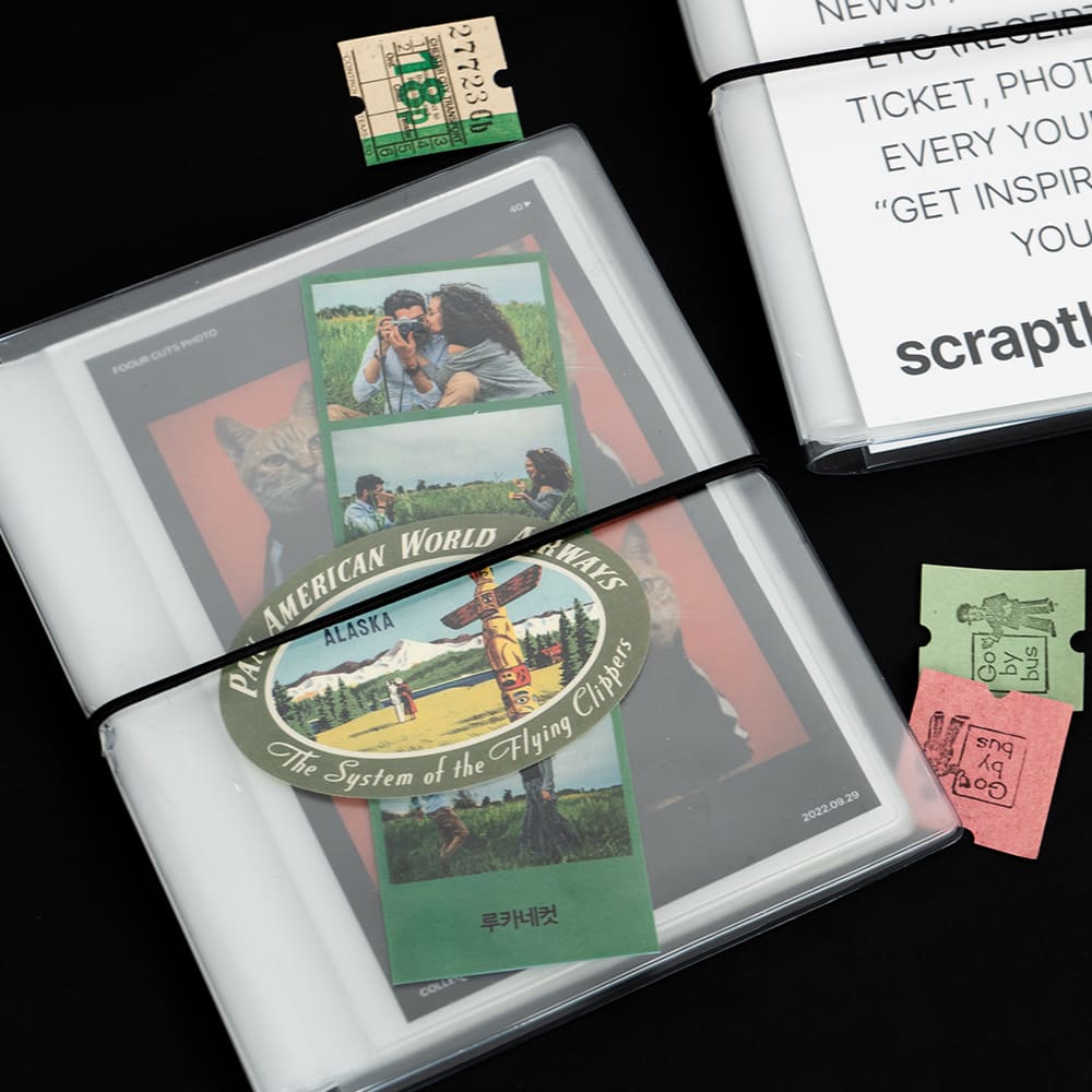 POOM | 루카랩 스크랩 더 모먼트 (4x6 / 2x6) 네컷앨범