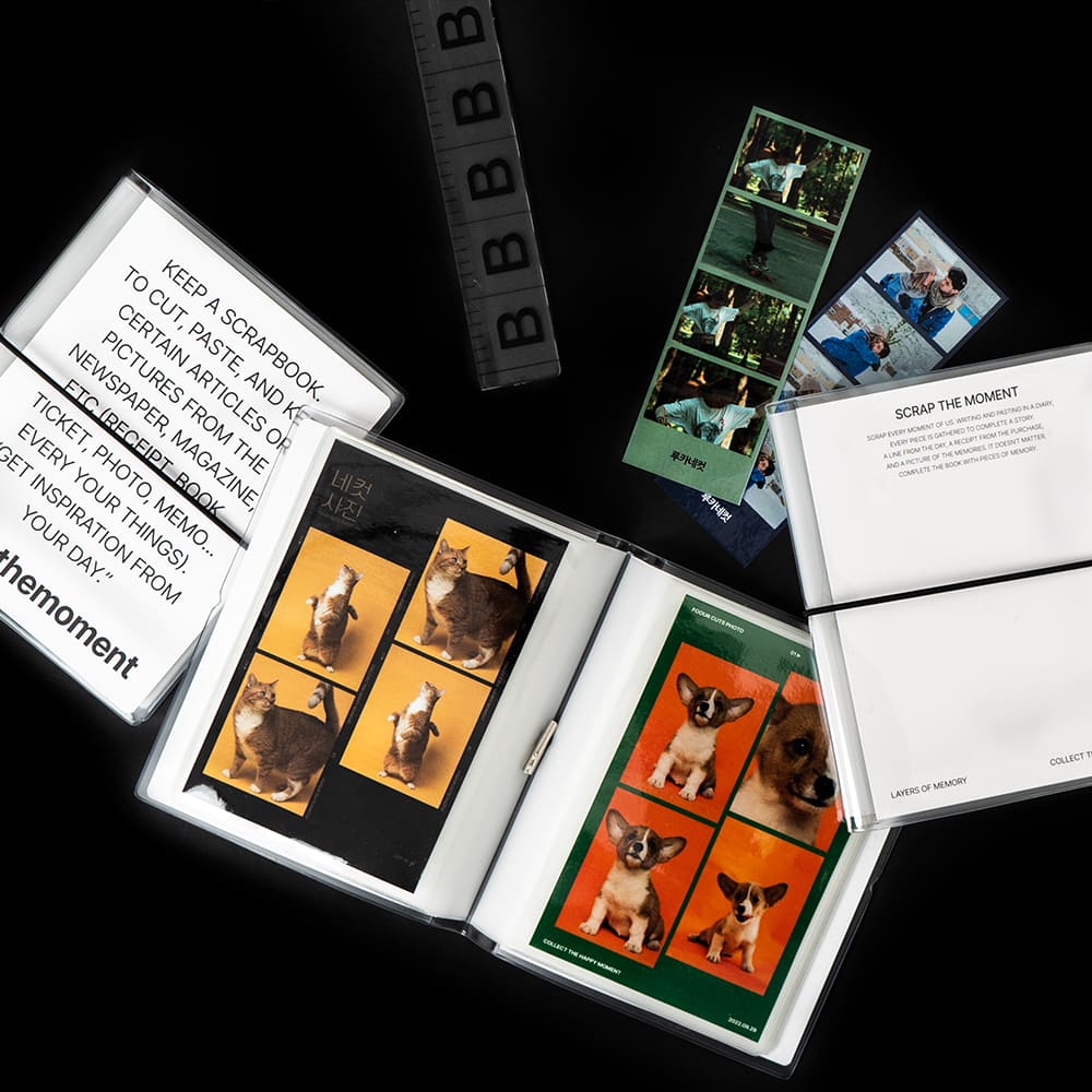 POOM | 루카랩 스크랩 더 모먼트 (4x6 / 2x6) 네컷앨범