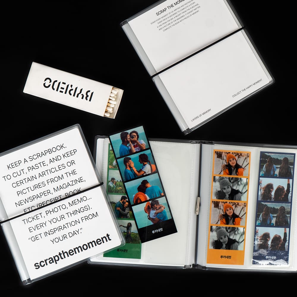 POOM | 루카랩 스크랩 더 모먼트 (4x6 / 2x6) 네컷앨범