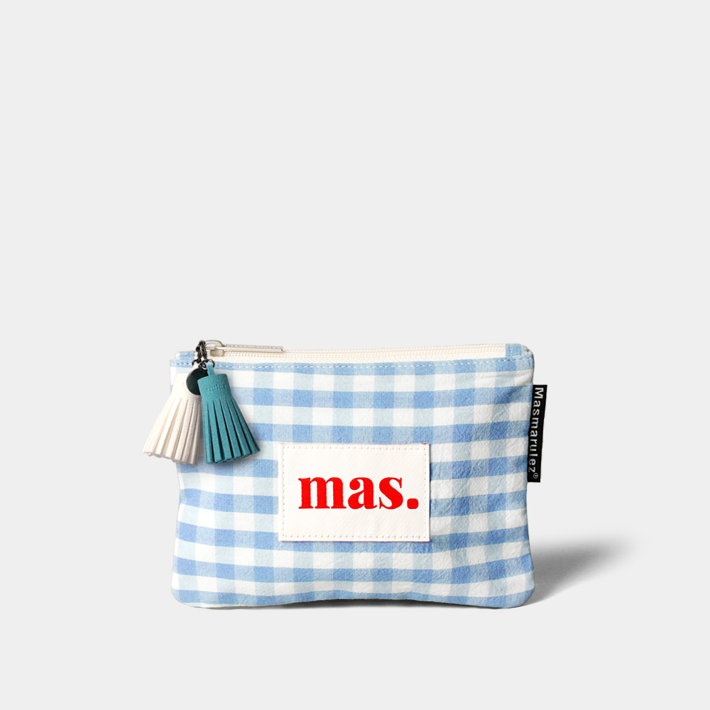 POOM | Basic pouch _ 스프링 Blue