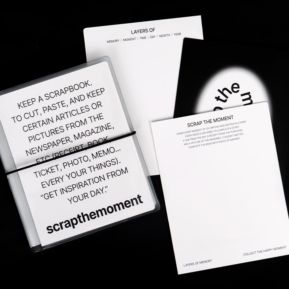 POOM | 루카랩 스크랩 더 모먼트 (4x6 / 2x6) 네컷앨범