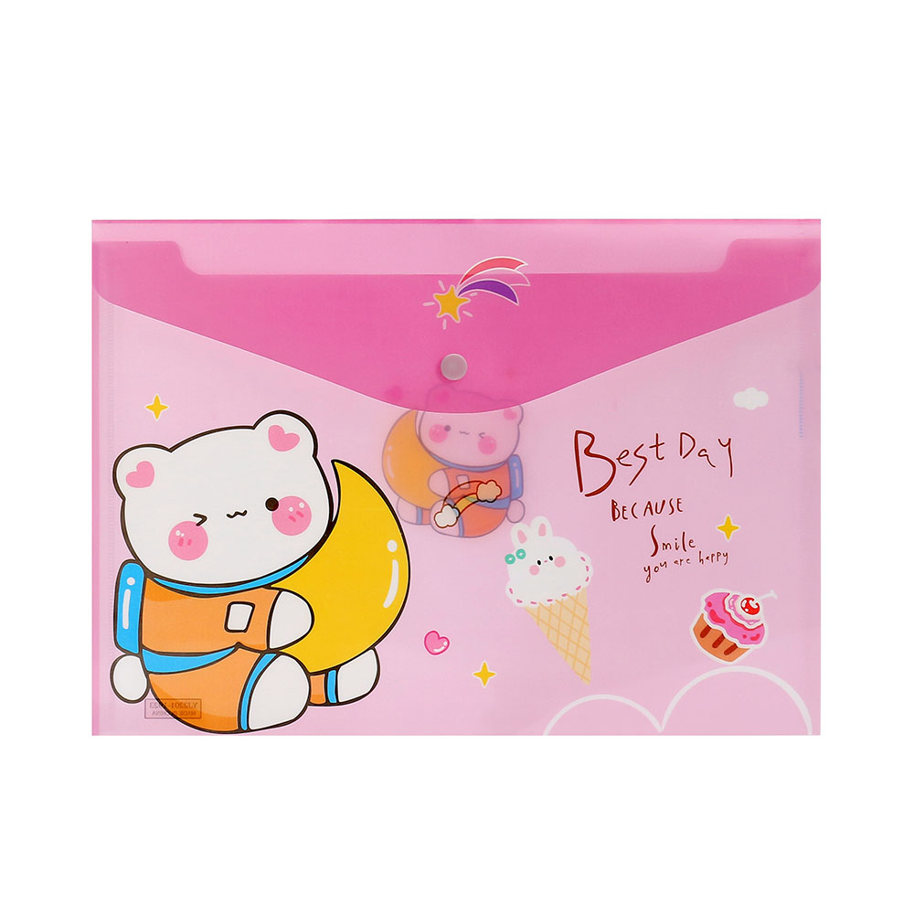 POOM | 똑딱이 화일 10p세트 서류정리 A4파일