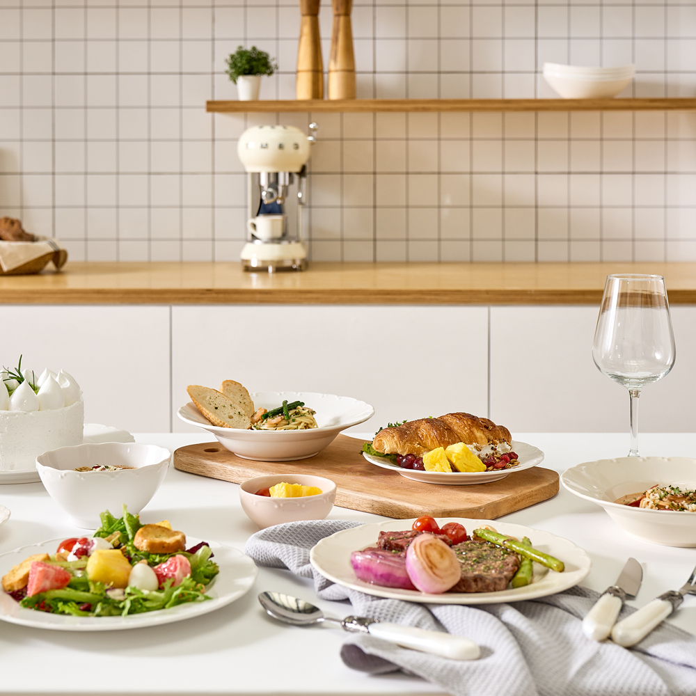 POOM | 게이또아라베스크 1인 그릇세트 6P (옵션)