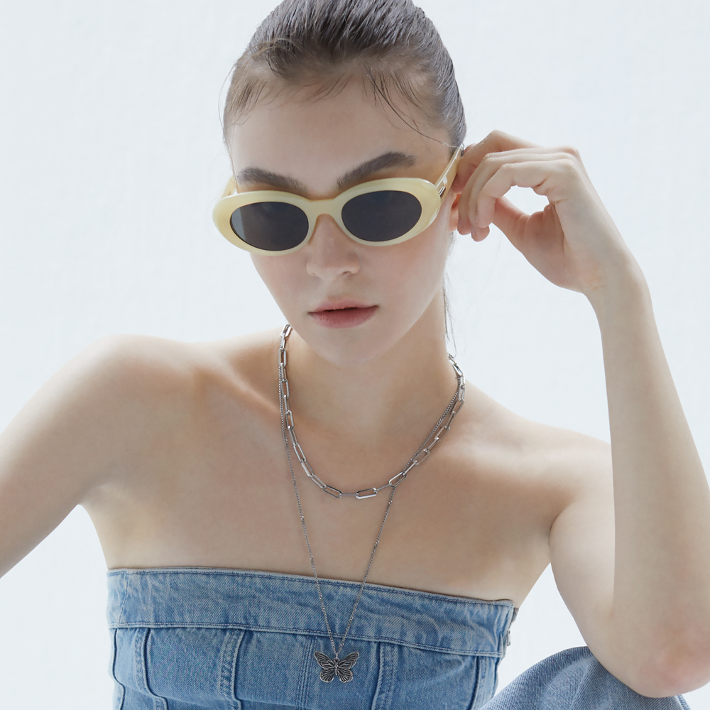 POOM | MITAA 마티라 틴트 선글라스 4종 라운드 UV400