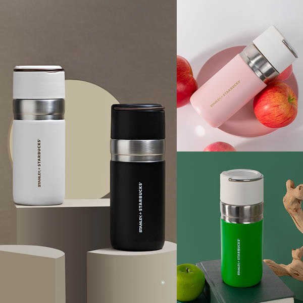 POOM | 스타벅스 SS 블랙앤골드 텀블러 500ml 4colors