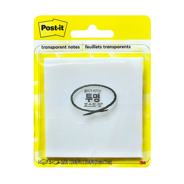 POOM | [3M] 포스트잇 투명 노트