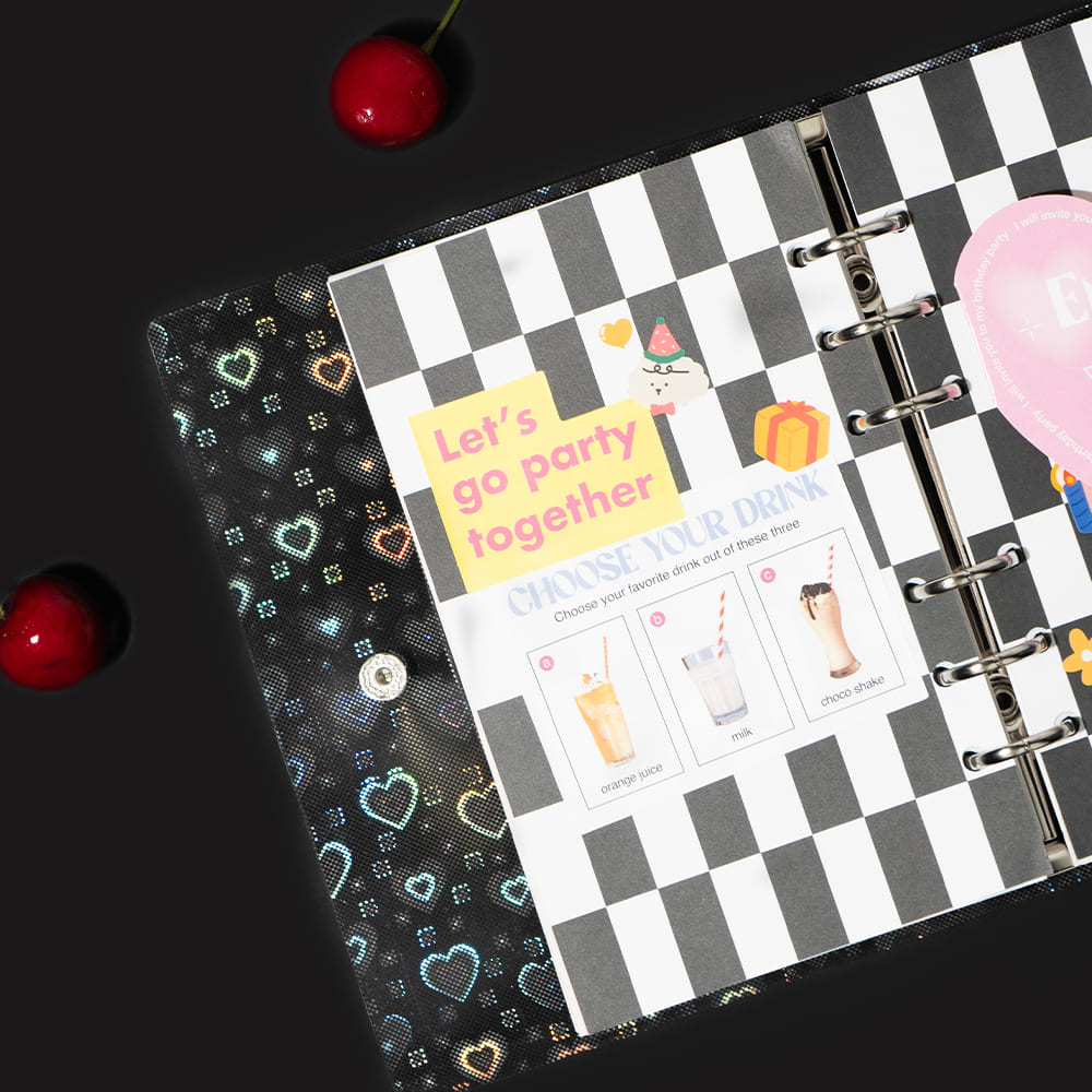 POOM | 루카랩 돈워리비해피 아카이브 19R 6공 PVC 커버