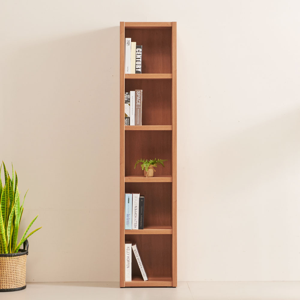 POOM | 쿨러 틈새 5단 400 책장 오픈형