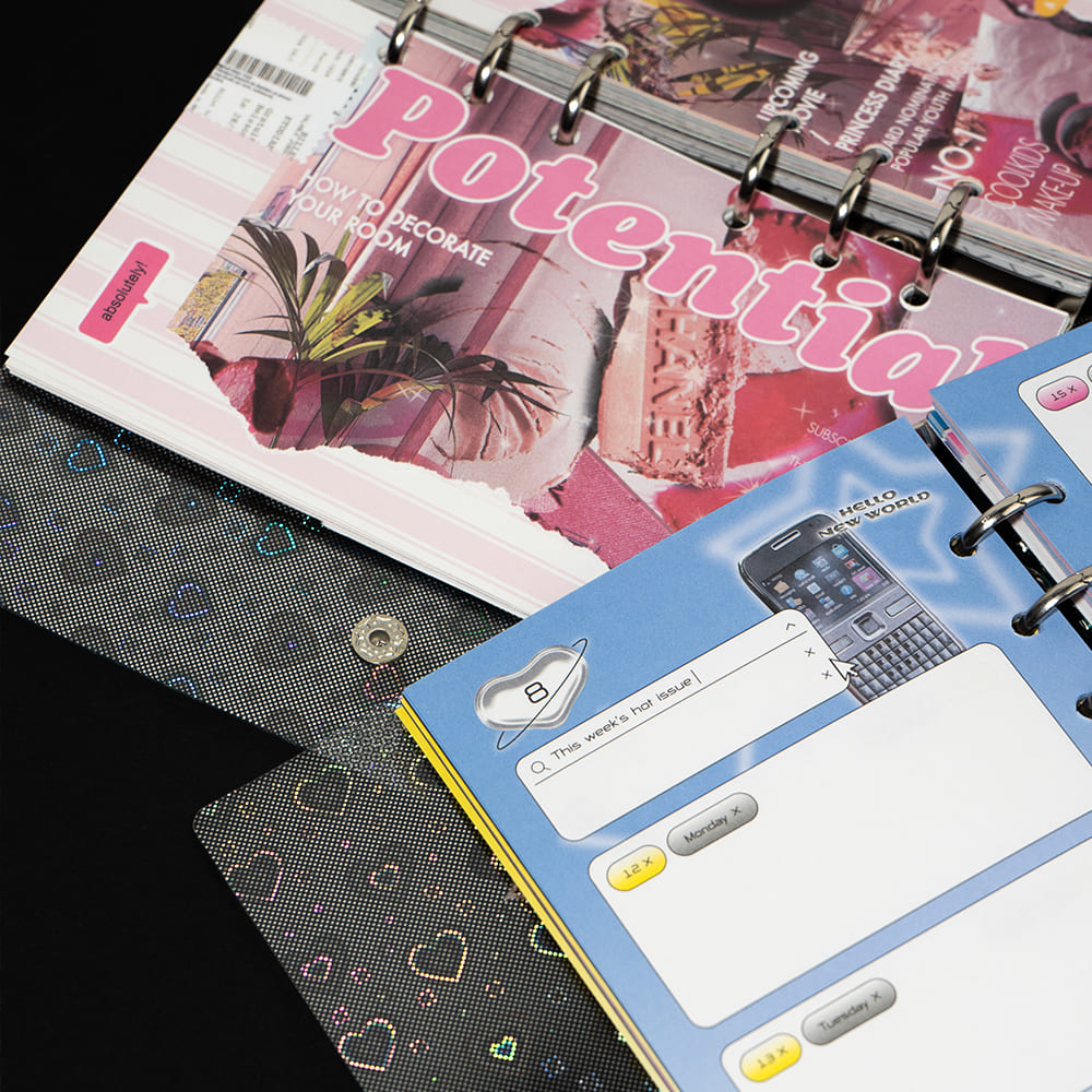 POOM | 루카랩 돈워리비해피 아카이브 19R 6공 PVC 커버