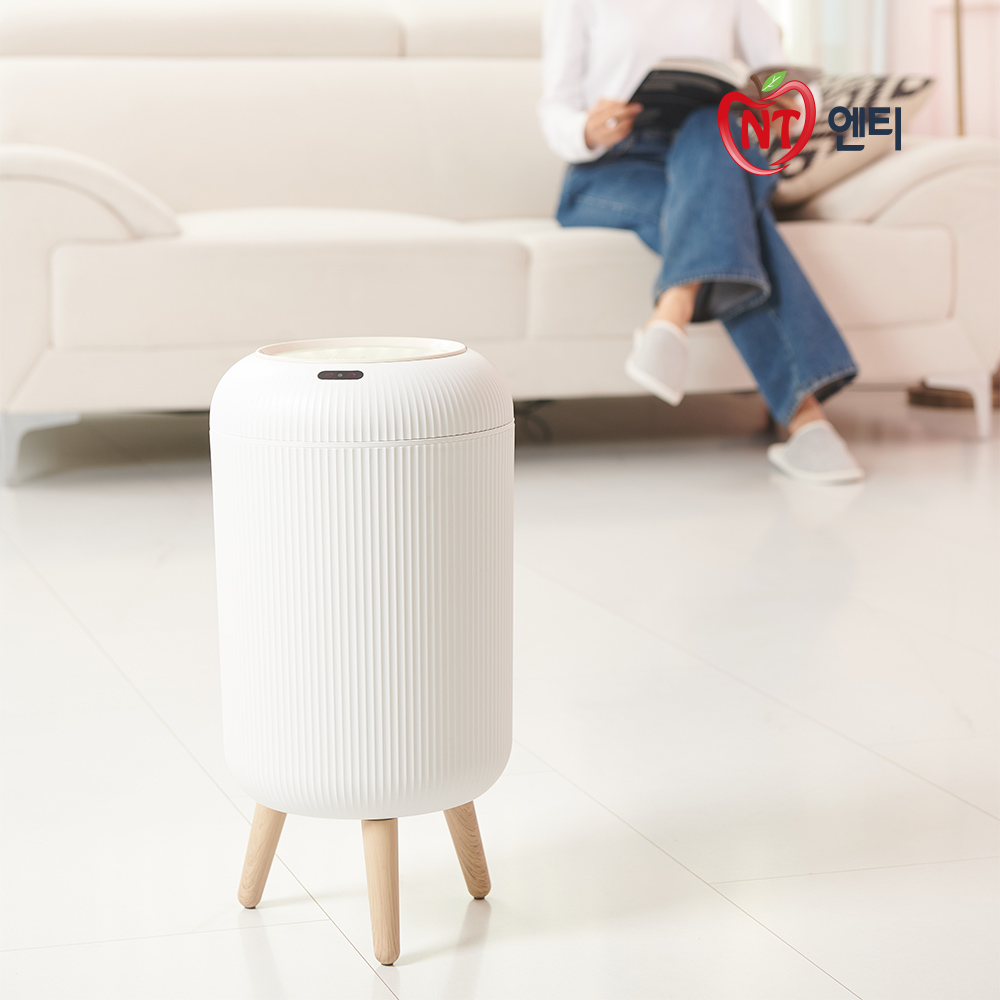 POOM | 엔티 모션감지 넉넉한 14L 스마트 휴지통 NSWS-1400